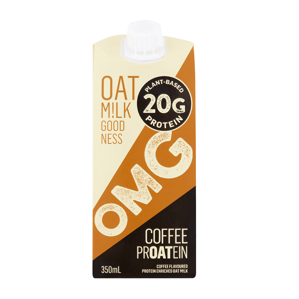 Coffee PrOATein Milk x 12 (350ml) – Oat Milk Goodness
