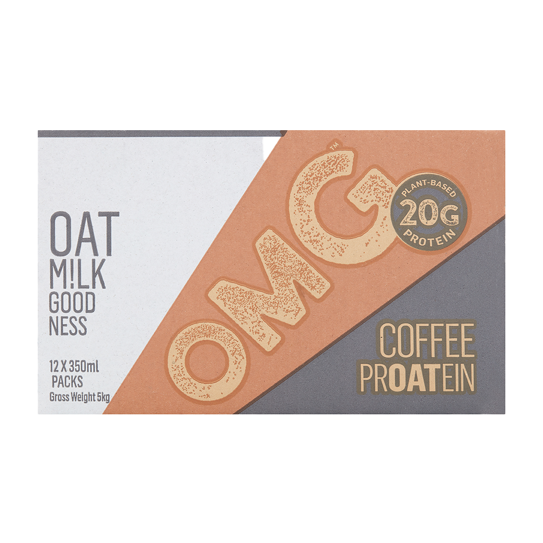 Coffee PrOATein Milk x 12 (350ml) – Oat Milk Goodness